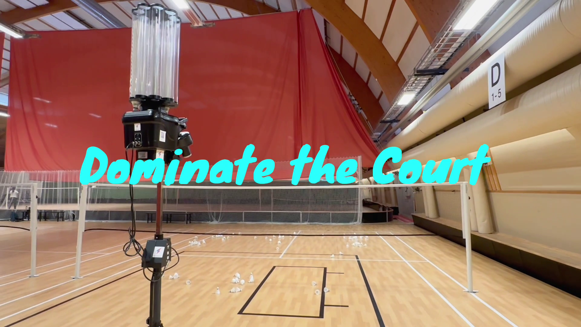 Advanced Badminton Machine Training Stockholm - Power Strike Pro